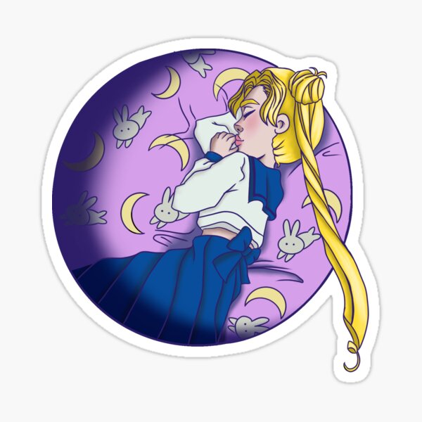 "Sailor Moon // Usagi" Sticker by crushedheads | Redbubble