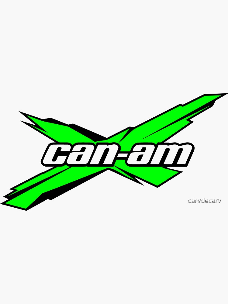 "Can-Am Logo" Sticker for Sale by carvdecarv | Redbubble