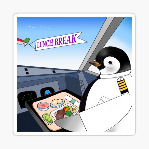 "CAPT's Lunch" Sticker for Sale by CaptainPanza | Redbubble