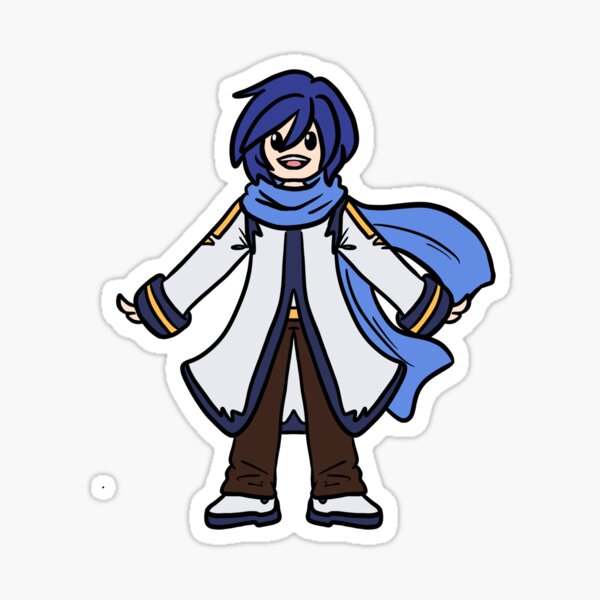 "kaito" Sticker by OnlyMiku | Redbubble