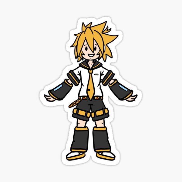"len" Sticker for Sale by OnlyMiku | Redbubble