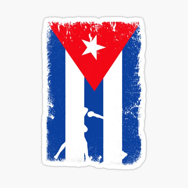 "Cuban Boxing Cuba Flag Martial Art" Sticker for Sale by NeverLoseSF ...