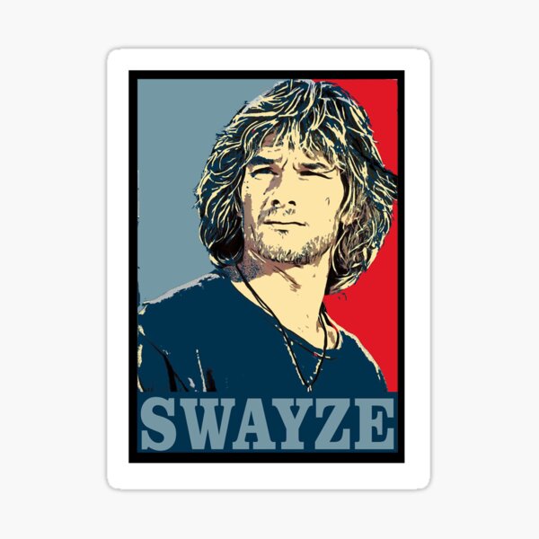 "Swayze Actor " Sticker for Sale by Xelawija | Redbubble