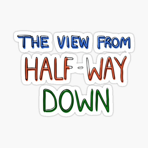 "Secretariat and the View from Halfway Down" Sticker for Sale by ...