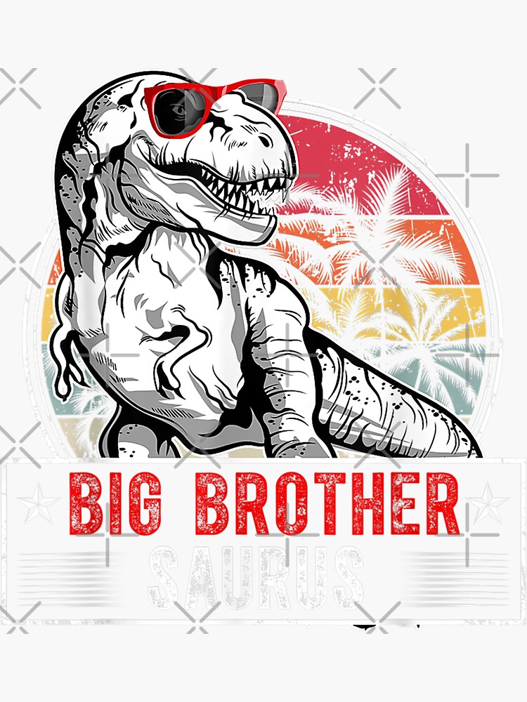 "Funny Saurus T Rex Dinosaur Saurus T-Shirt" Sticker by KulaMichael ...