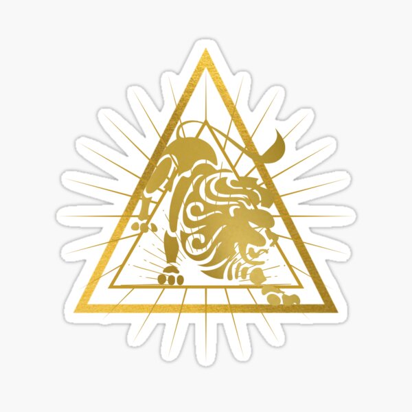 "LEO ZODIAC, FIRE ELEMENT SIGN" Sticker by MercurialMKB | Redbubble