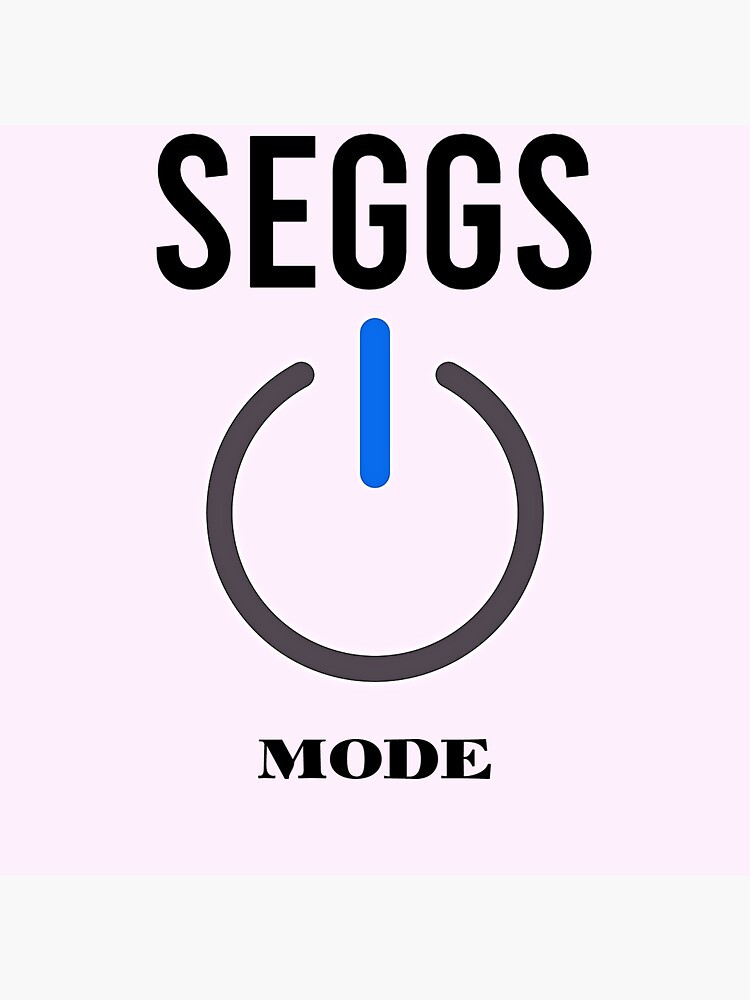 "SEGGS" Sticker for Sale by 2022catchstore | Redbubble