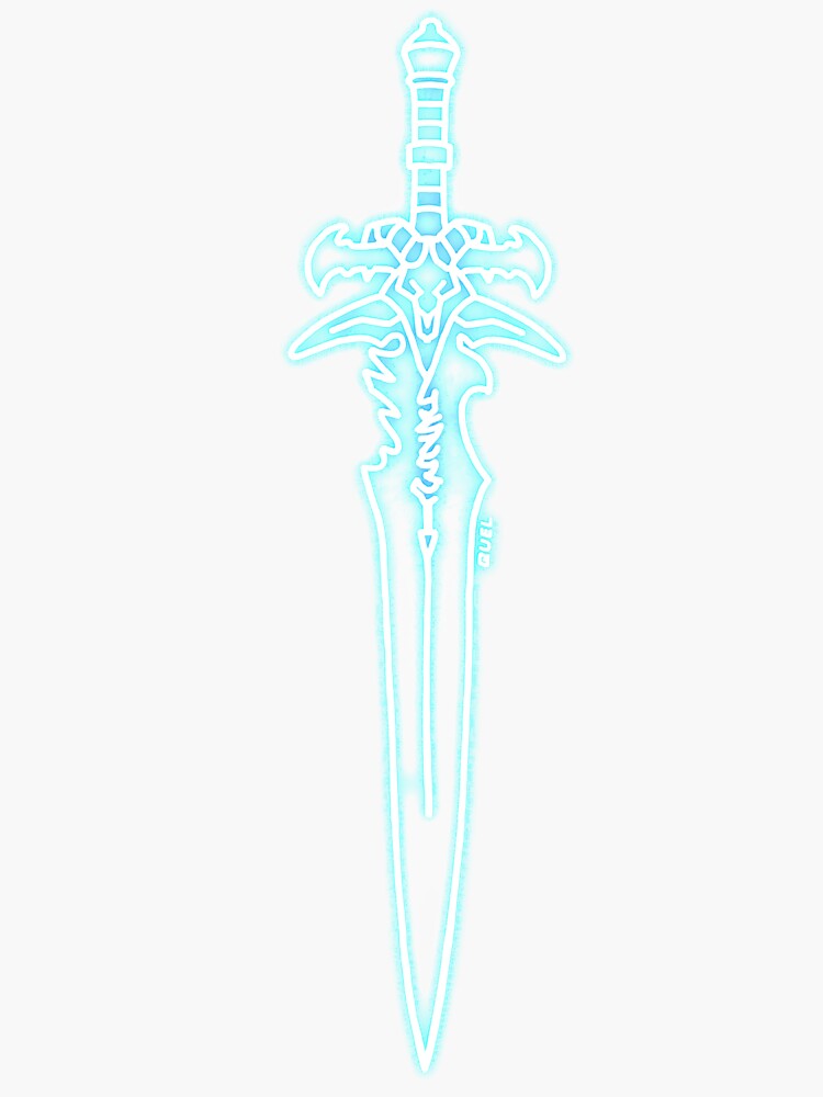 "Neon Frost Classic" Sticker for Sale by GoffJennie | Redbubble
