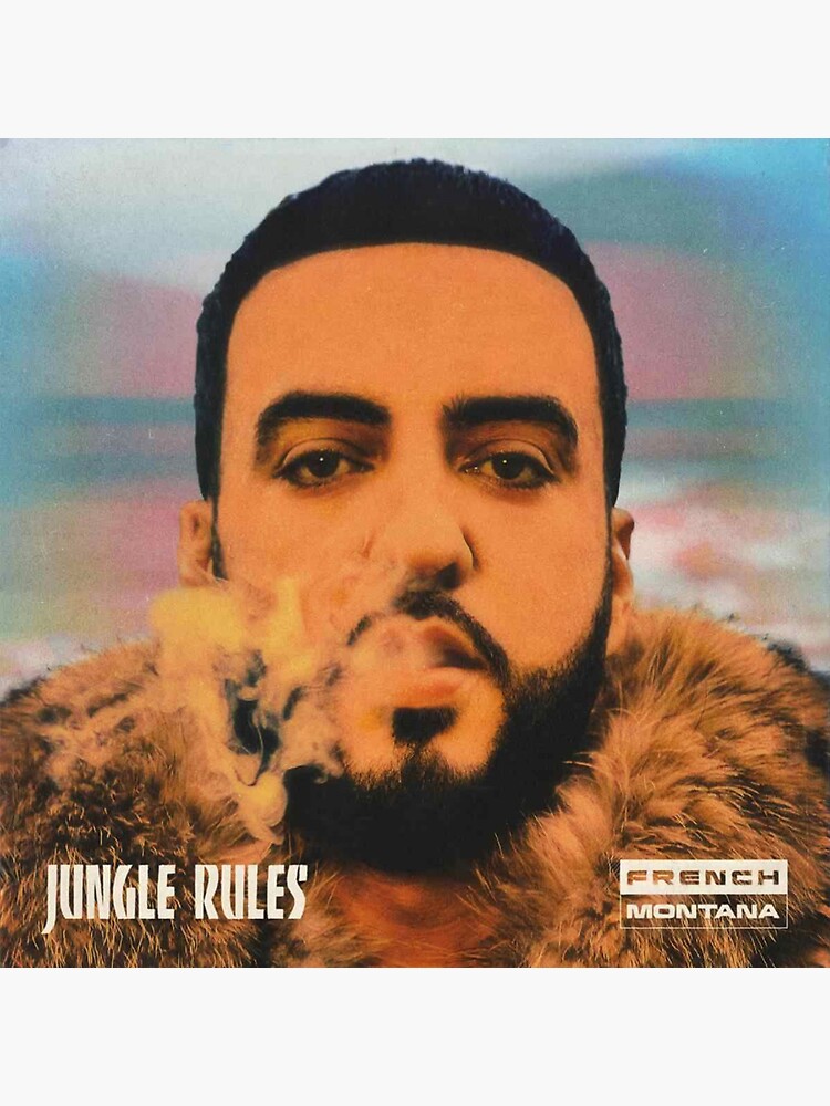 "The French Jungle Rules" Sticker for Sale by Elizberg | Redbubble