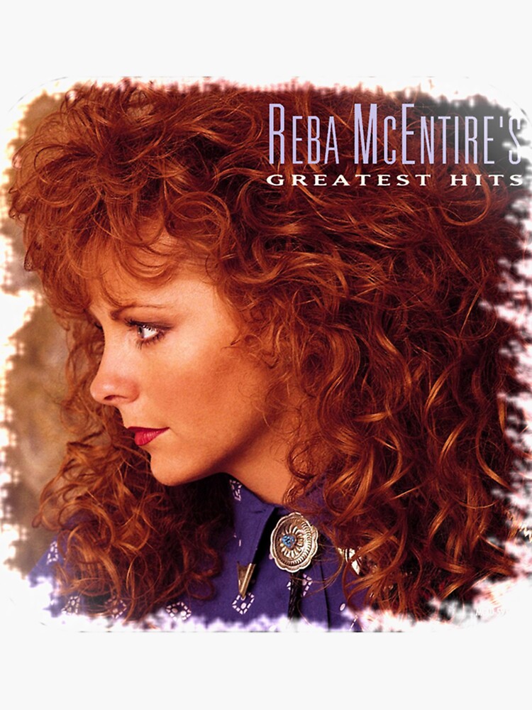 "Reba Vintage " Sticker for Sale by HHandLKDesigns | Redbubble