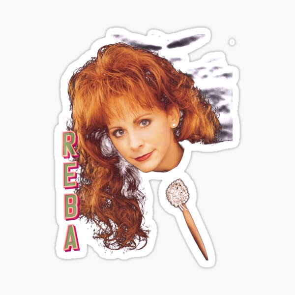 "Reba 90s Vintage With Signature " Sticker for Sale by HHandLKDesigns ...