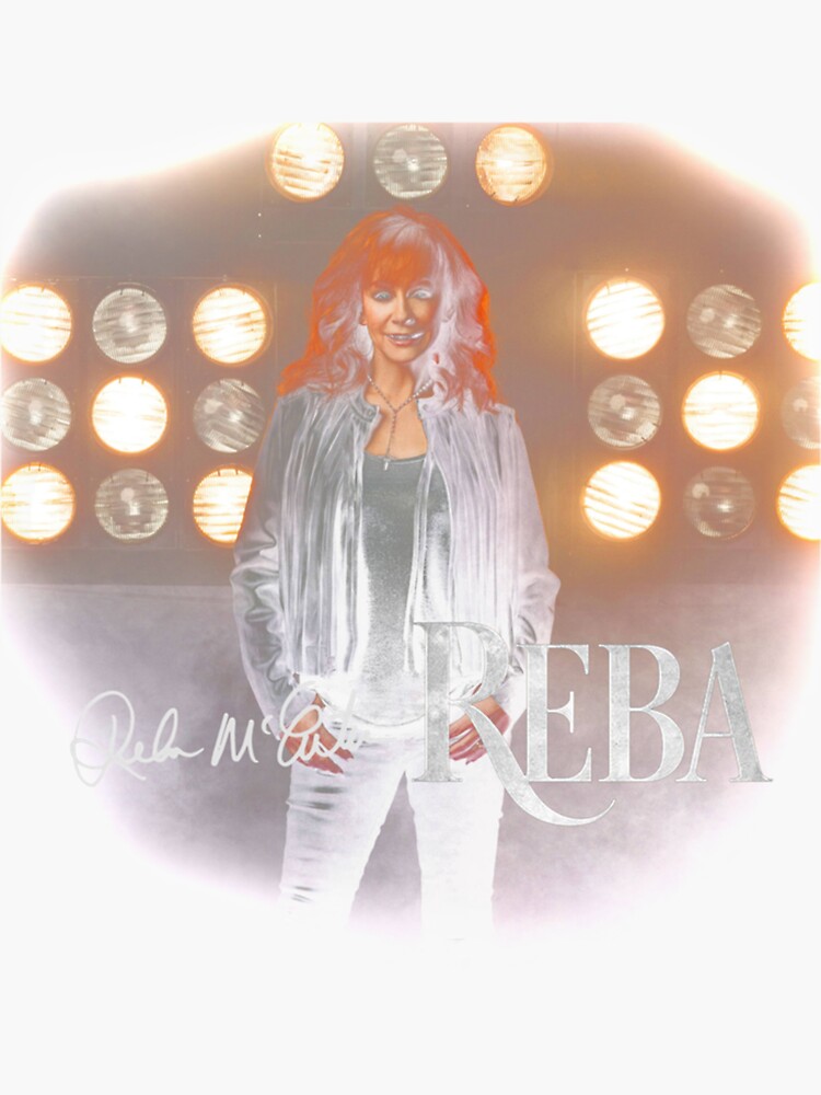 "Reba 90s Vintage With Signature " Sticker for Sale by HHandLKDesigns ...