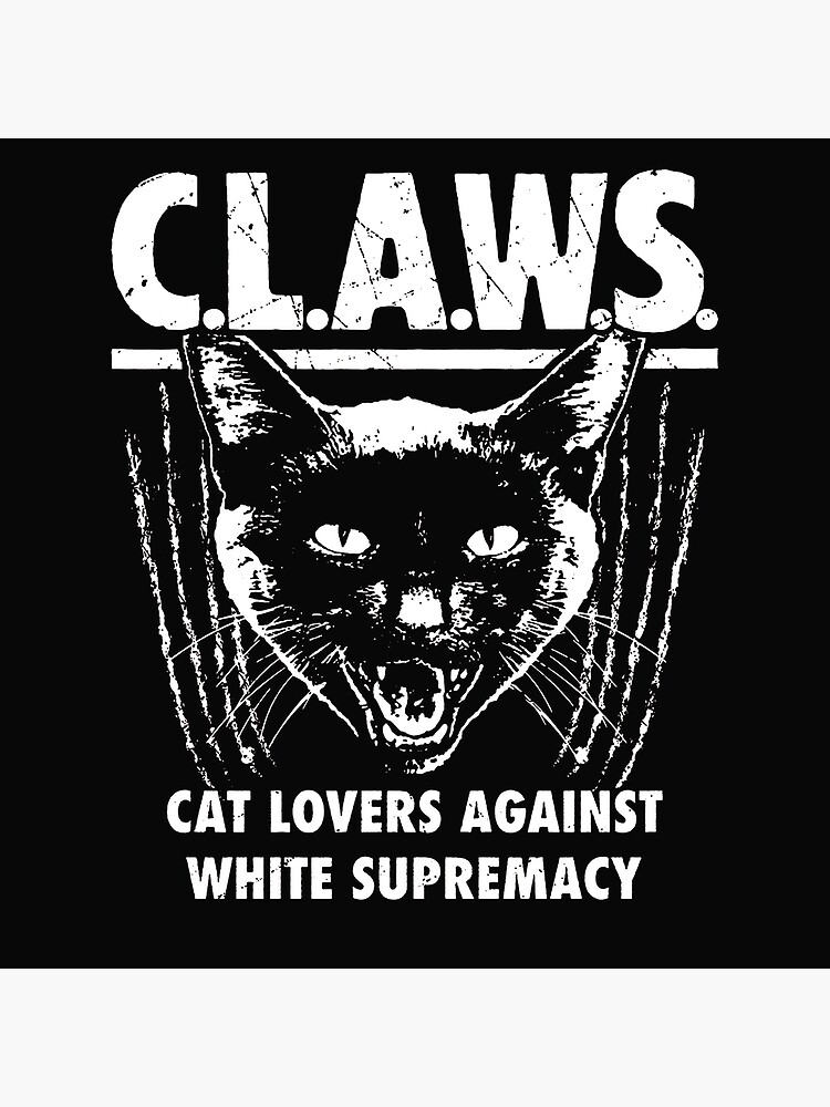 "Cats Against White Supremacy is a group of cat lovers that oppose ...