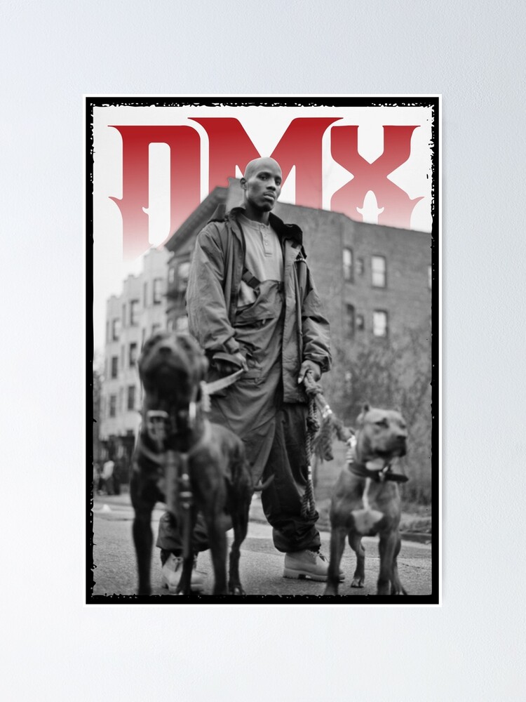 "DMX" Poster for Sale by llewelynreece | Redbubble