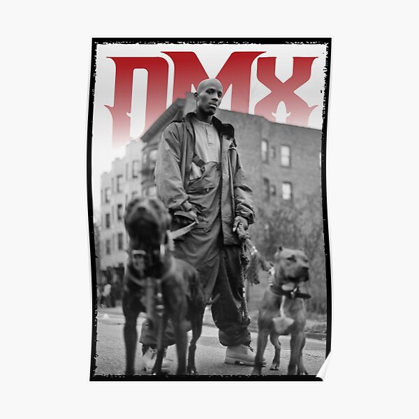 "DMX" Poster for Sale by llewelynreece | Redbubble