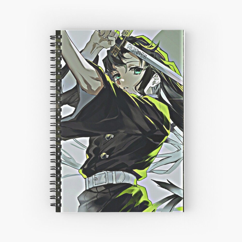 "Kimetsu No Yaiba: Muichiro Tokito" Spiral Notebook by Orbitboy06 ...