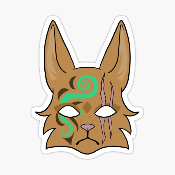"Tony Mask" Sticker by AlyandAdventure | Redbubble