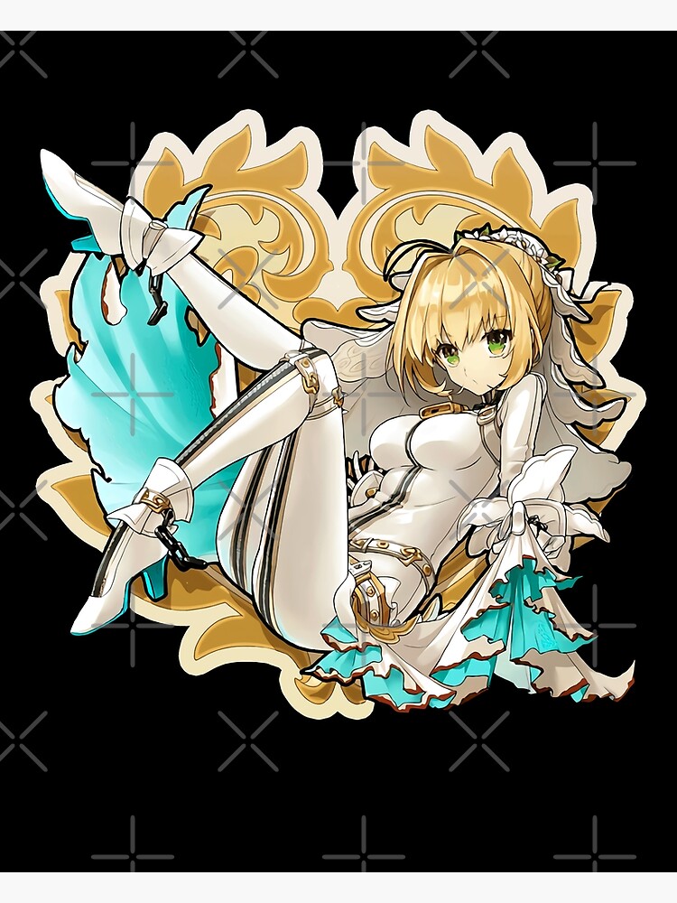 "Fate Grand Order - Nero Bride umu padoru" Poster by xEMIYA | Redbubble