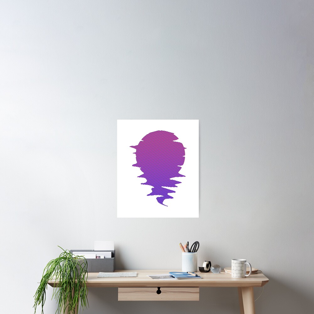 "Vaporwave Sunset - Retro Vaporwave Art - Modern Abstract Geometric Art ...
