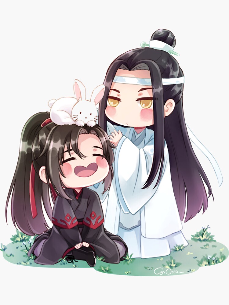 "MDZS Chibi Cute Moment" Sticker by Sergiorosas | Redbubble