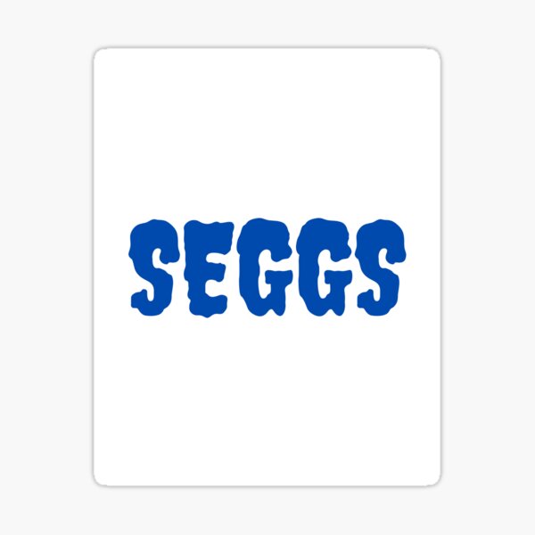 "Seggs Blue color" Sticker by syedqasim | Redbubble