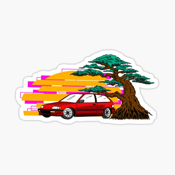 "Original JDM Import Racecar Design" Sticker for Sale by seanodesign ...