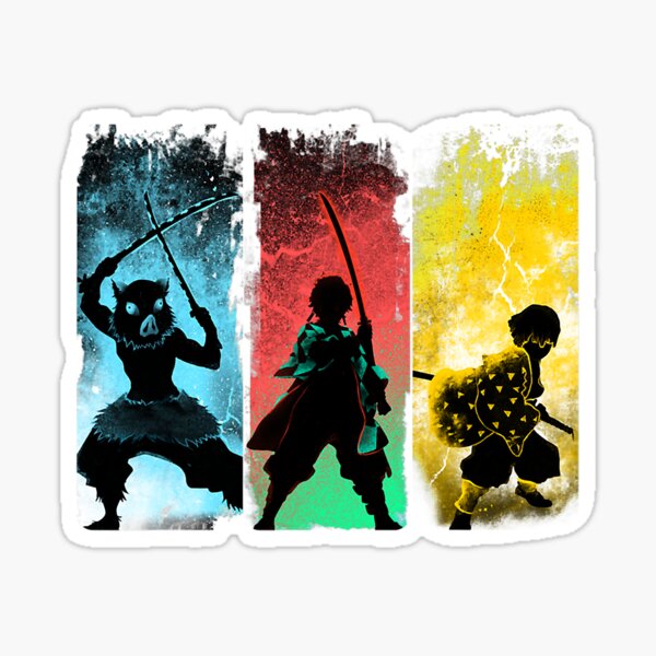 "Japanese Ninja Anime" Sticker for Sale by RolandKenneth | Redbubble