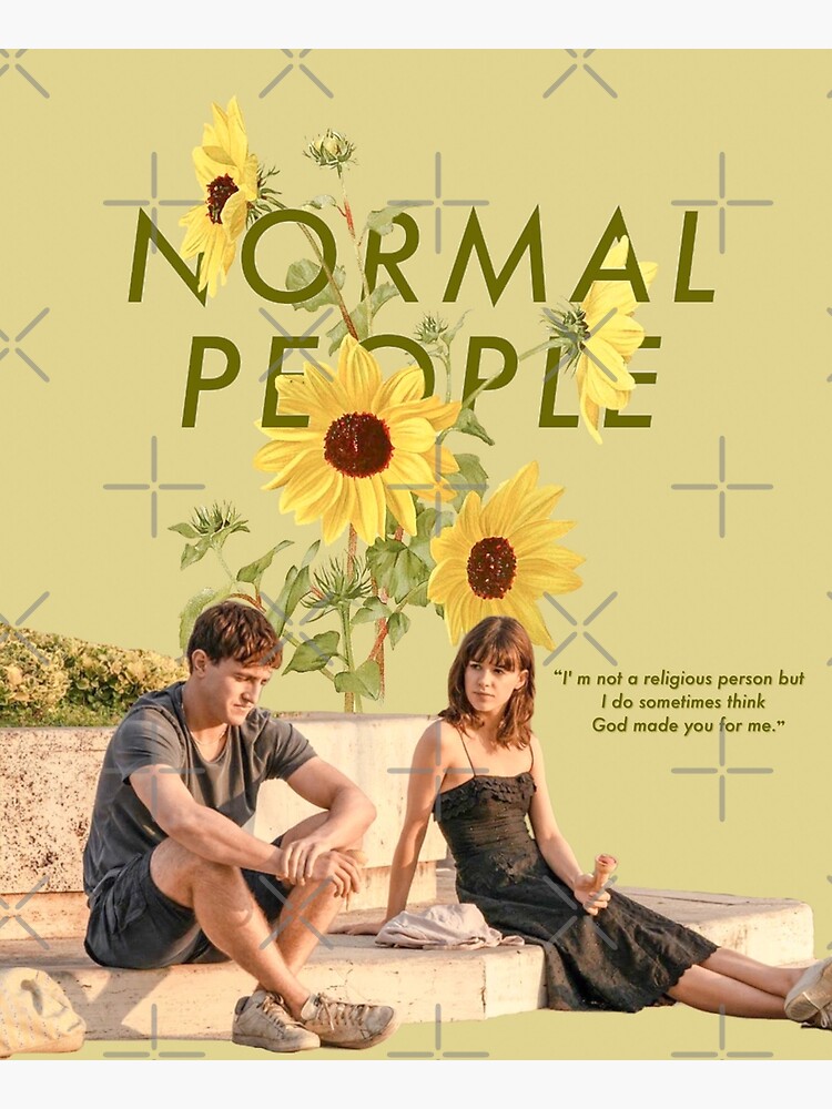 "Normal People" Poster for Sale by estheticalrh | Redbubble