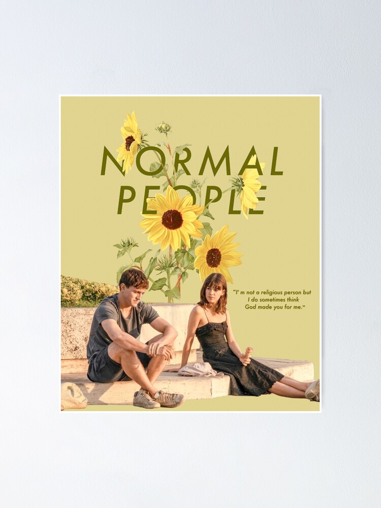 "Normal People" Poster for Sale by estheticalrh | Redbubble