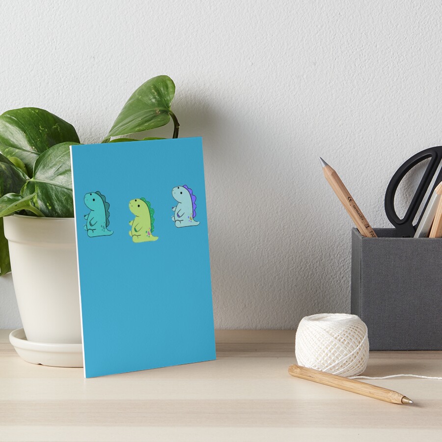 "Pickle the dinosaur moriah elizabeth " Art Board Print by Emtizeez ...