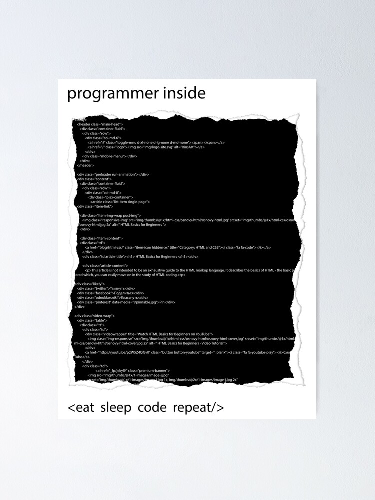 Póster «Camiseta de programador, divertida camiseta de programador, es ...