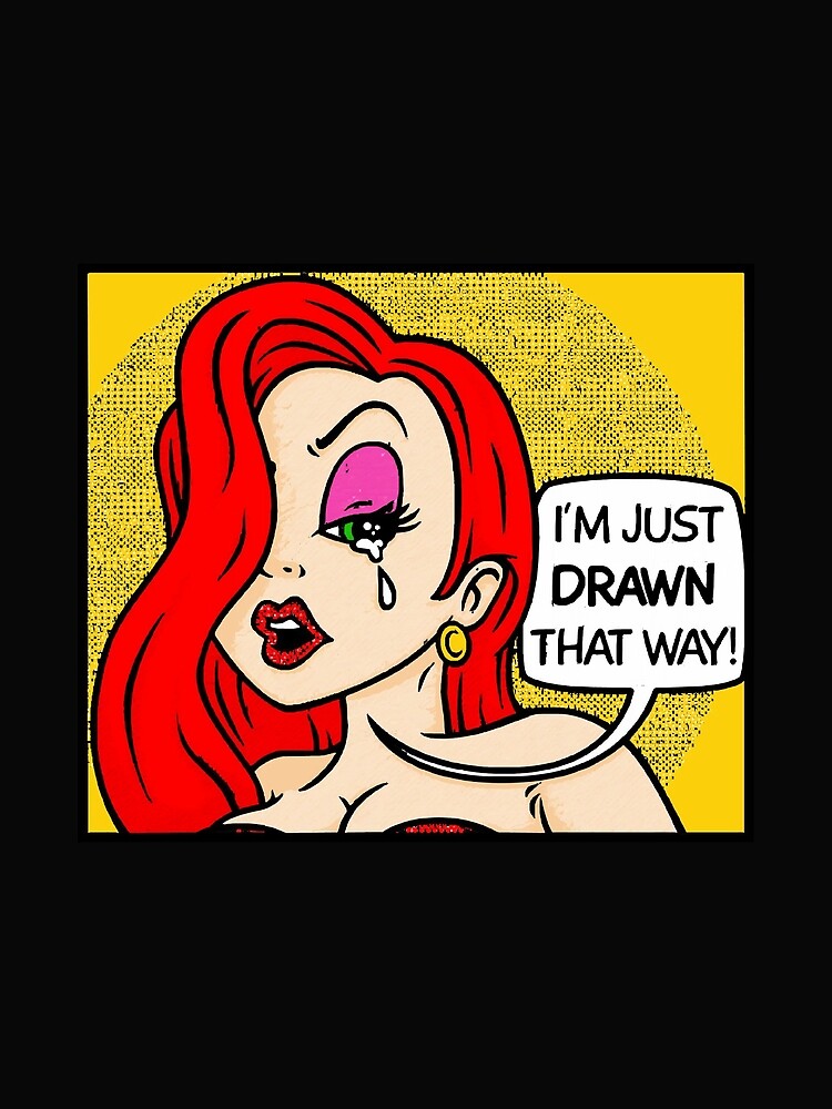 "Jessica rabbit art" Photographic Print for Sale by colbybraedin ...