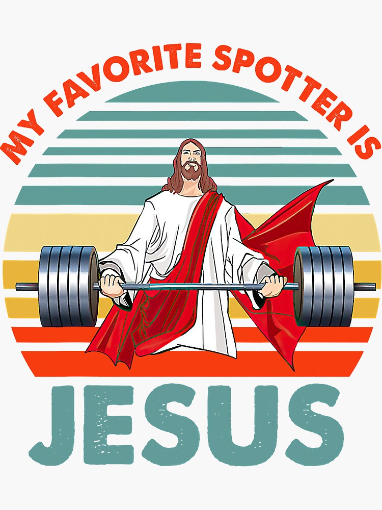 "My Favorite Spotter Is Jesus Vintage" Sticker for Sale by BundlerVq ...