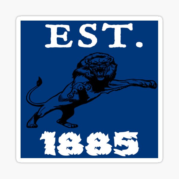 "Established 1885" Sticker for Sale by swaise | Redbubble