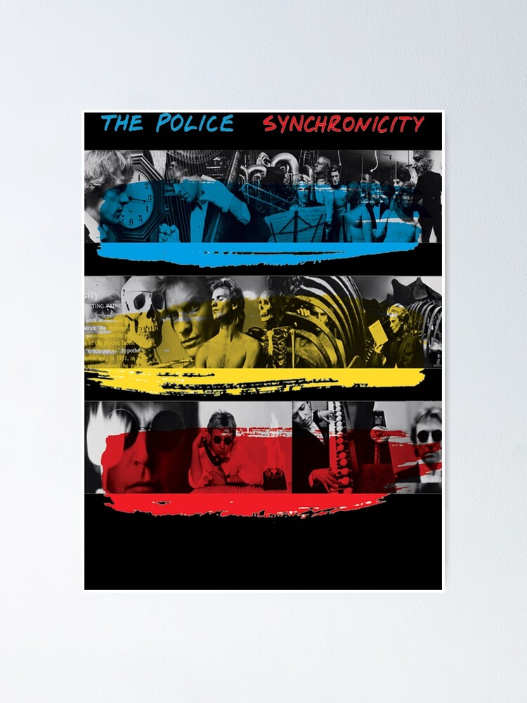 "Synchronicity The Police " Poster for Sale by thesaltonseas | Redbubble
