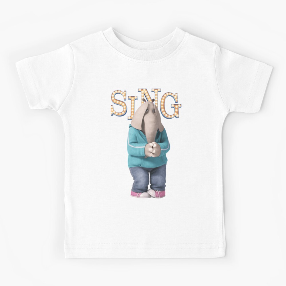 "Meena from SING movie" Kids T-Shirt for Sale by kgiannoudis | Redbubble