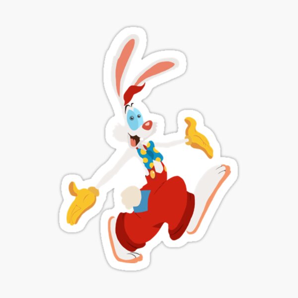 "Jessica rabbit art" Sticker for Sale by colbybraedin | Redbubble