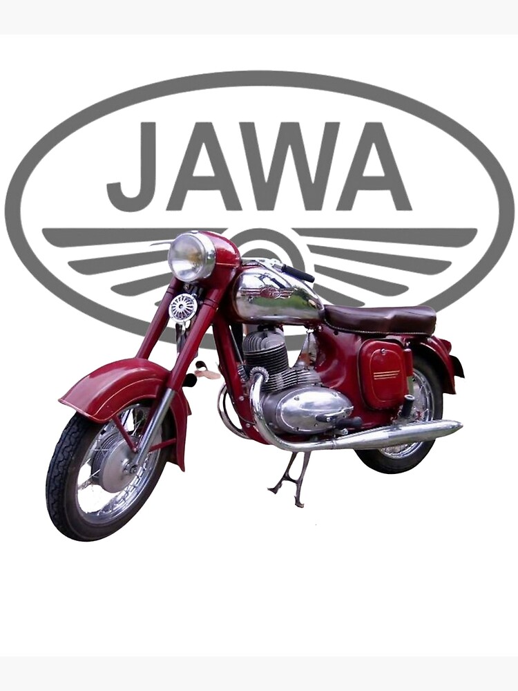 "Russian motorcycle JAWA" Poster for Sale by JS-space | Redbubble