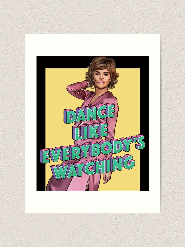 "Lisa Rinna Dancing on the Tables " Art Print for Sale by SiduGalery22 ...