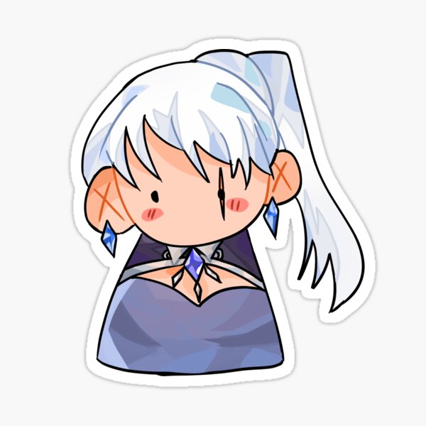 "Weiss Schnee -RWBY" Sticker by galdsy | Redbubble