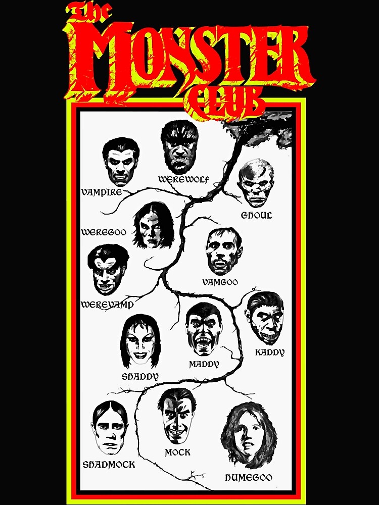 The Monster Club Classic Premium Matte Vertical Poster