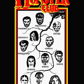 "The Monster Club Classic" Poster for Sale by Matthewber | Redbubble