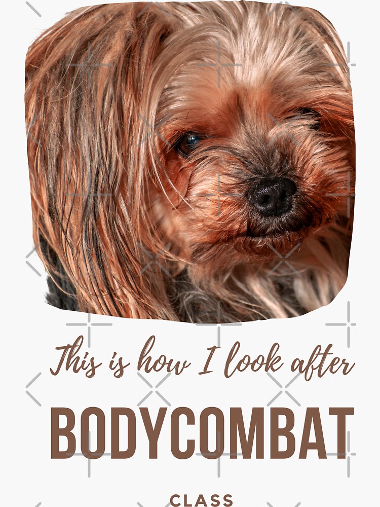 "Funny BodyCombat Design" Sticker by Cute-Jory-Store | Redbubble