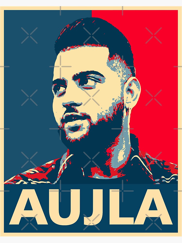 Pegatina «Vintage Karan Aujla Hope For Fans Los mejores hombres del ...