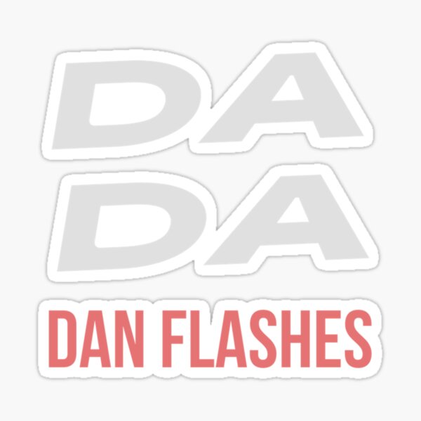 "Dan flashes (4)" Sticker by SwayzinedS | Redbubble