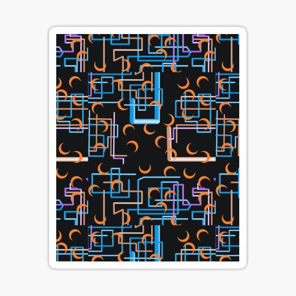 "Dan Flashes - A colorful shirt wore by Dan Flashes Graphic " Sticker ...