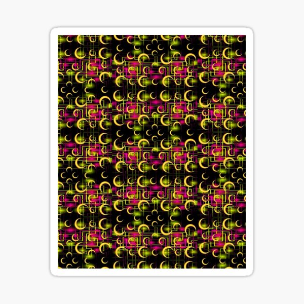 "Dan Flashes pattern cool tim robinson 14 yellow and purple Graphic ...