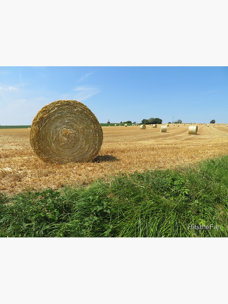 "Haystack on a Field / French Countryside / Cute French Town / Roadtrip ...