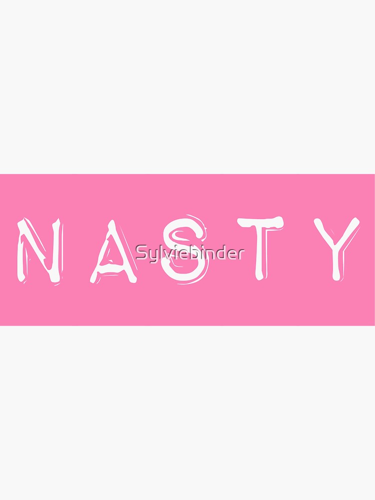 "Nasty Woman" Sticker for Sale by Sylviebinder | Redbubble