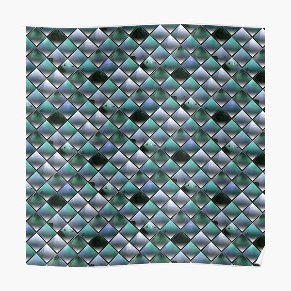 "Diamond Glass Pattern V4" Poster for Sale by Ayodesign1 | Redbubble